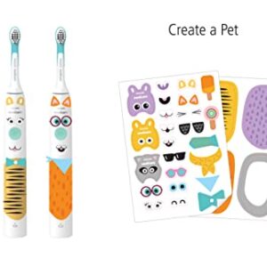 Philips Sonicare for Kids Design a Pet Edition, Corded Electric, HX3601