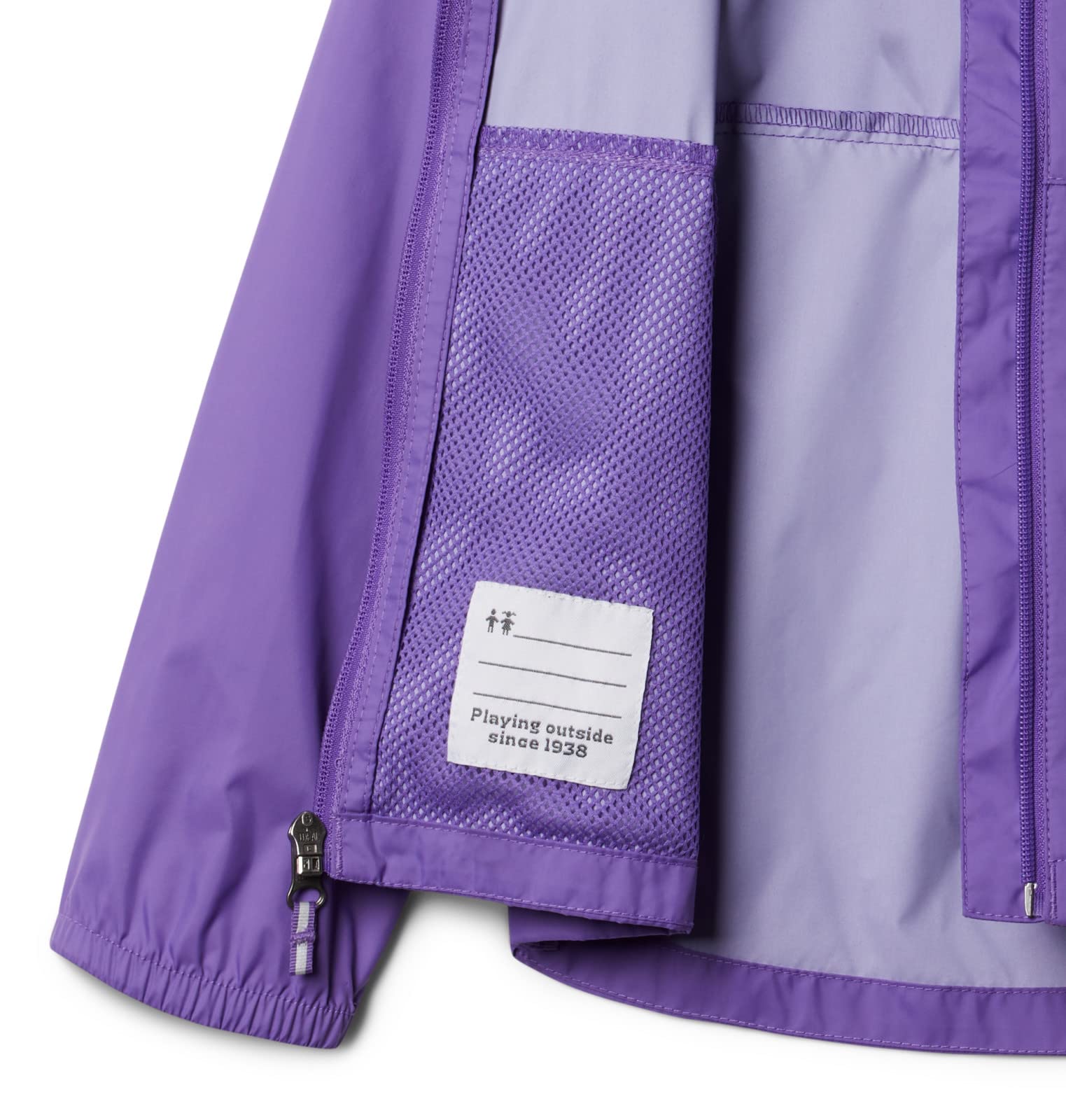 Columbia Youth Girls Switchback II Jacket, Grape Gum, Small