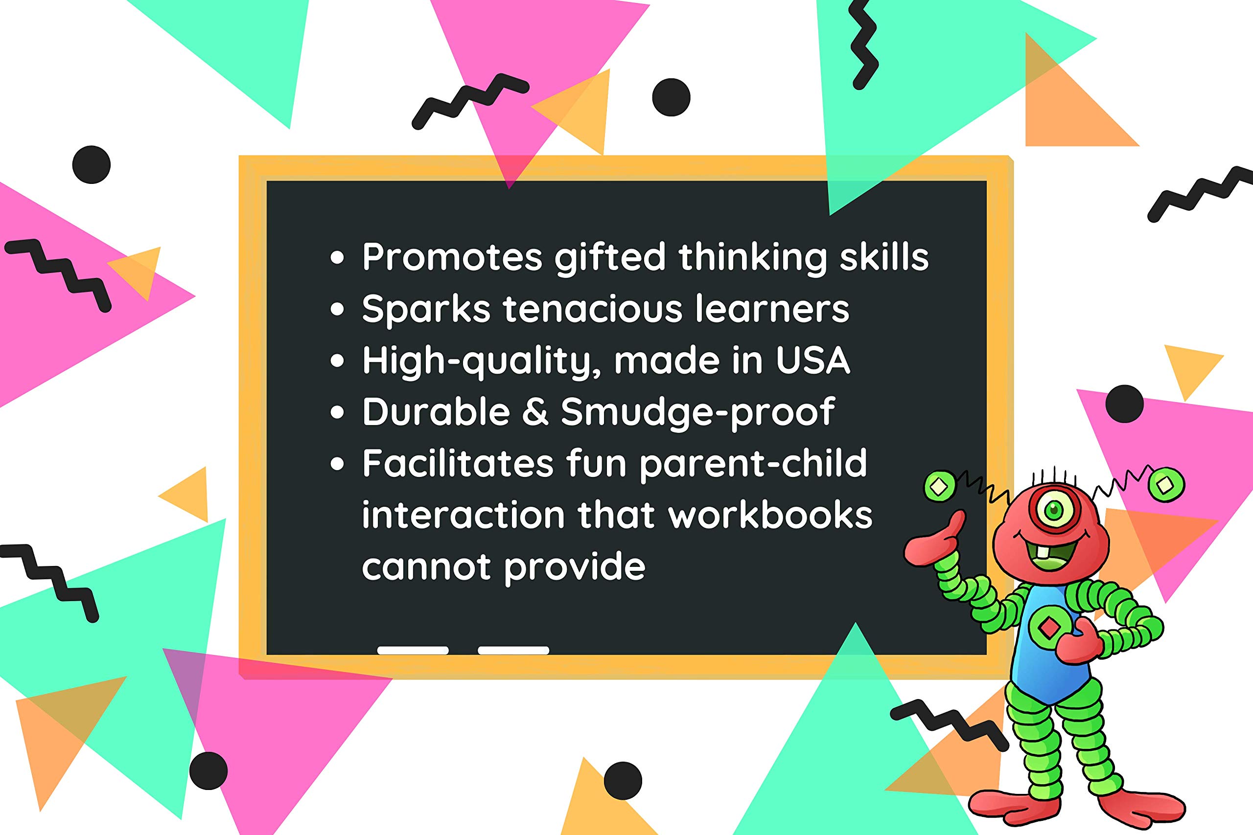 TestingMom.com Kindergarten-In-A-Box - Gifted Learning Flash Cards Bundle (Set 2) - General Knowledge, Verbal, Spatial, Social Emotional Learning - Gifted and Talented Test Prep for CogAT, WPPSI, NNAT