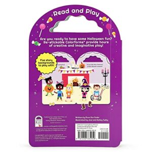 Happy Halloween Colorforms - Reusable Sticker Activity Book Clings For Toddlers, Ages 2-7