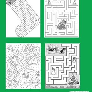 Christmas Mazes (Maze Book for Kids)