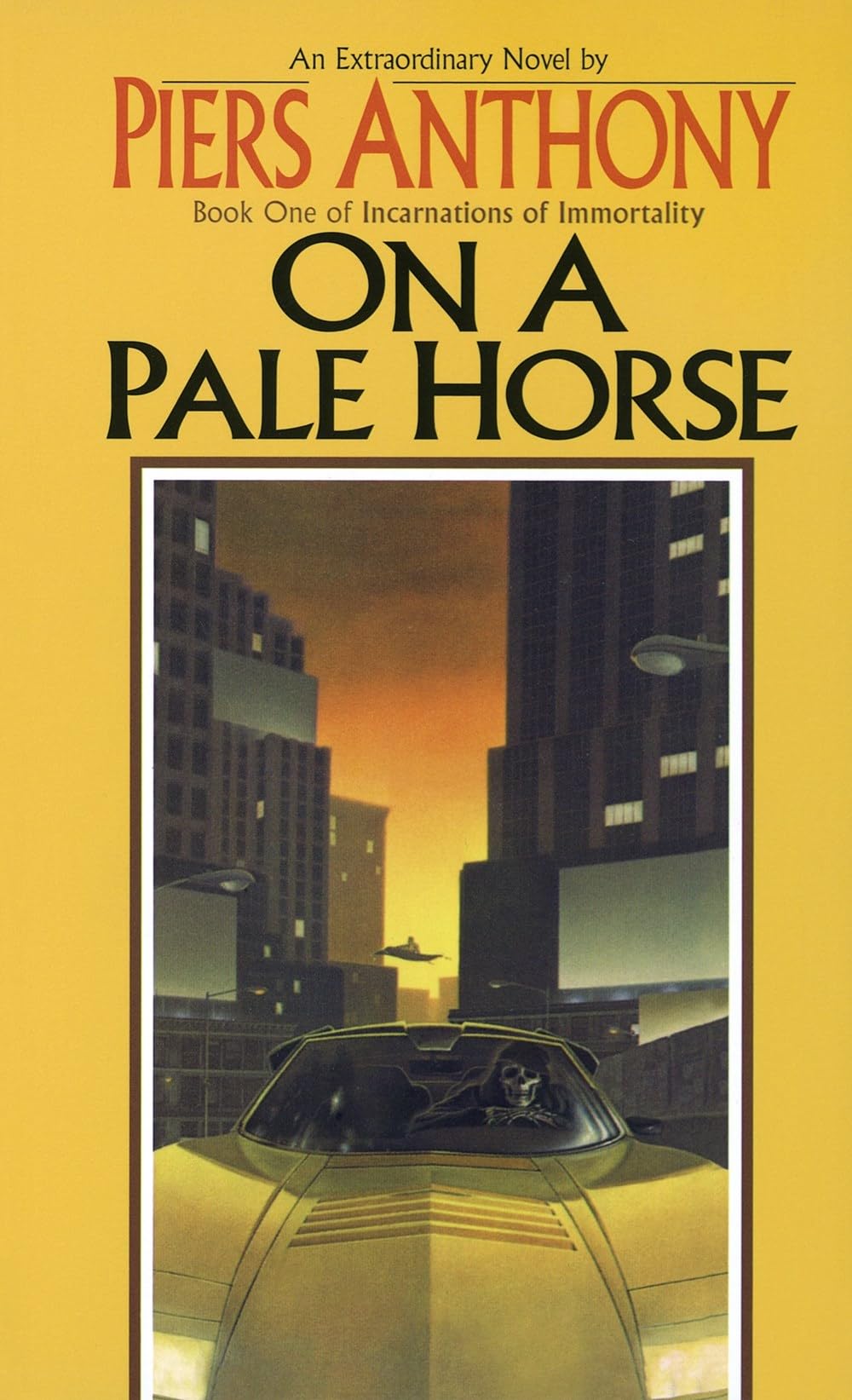 Incarnations of Immortality Set (Books 1-7) 1983-1990; On a Pale Horse, Bearing an Hourglass, With a Tangled Skein, Weilding a Red Sword, Being a Green Mother, For Love of Evil, & And Eternity