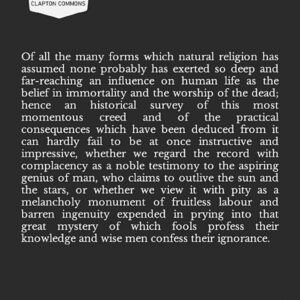 The Belief in Immortality and the Worship of the Dead: Volume 2 (of 3) -Unabridged Original Classics Series - Complete Paperback Edition