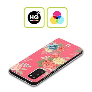 Head Case Designs Blooms in Pink Nostalgic Rose Patterns Soft Gel Case Compatible with Galaxy Note20 Ultra / 5G