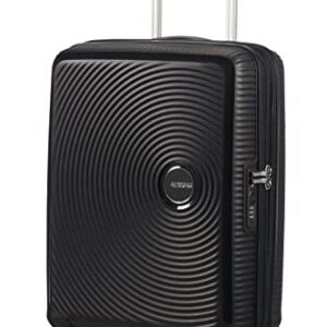 American Tourister Unisex Adult's S 41 L, Black (Bass Black), Small (55 cm-41 Litre)