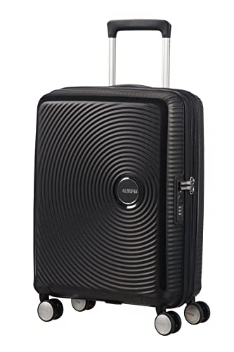 American Tourister Unisex Adult's S 41 L, Black (Bass Black), Small (55 cm-41 Litre)