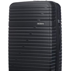 American Tourister Spinner 79 Expandable, Jet Black (Black), Large