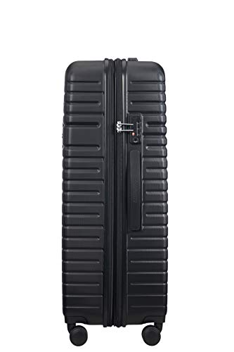 American Tourister Spinner 79 Expandable, Jet Black (Black), Large