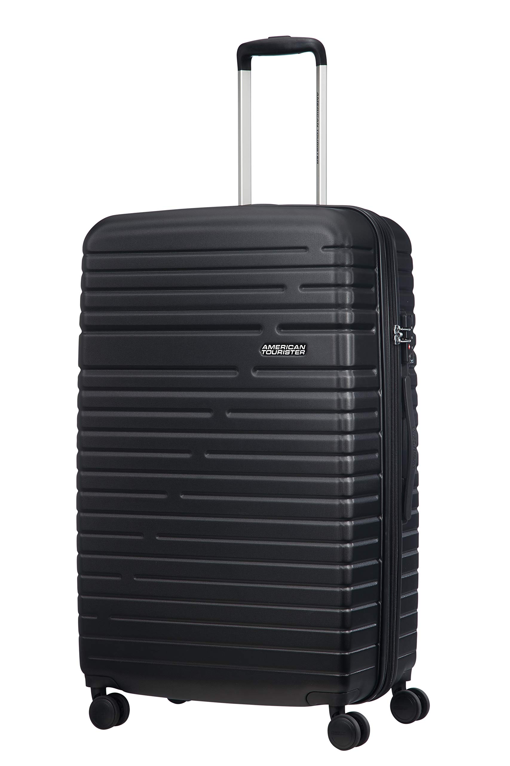 American Tourister Spinner 79 Expandable, Jet Black (Black), Large