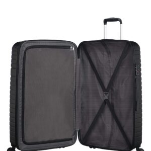 American Tourister Spinner 79 Expandable, Jet Black (Black), Large