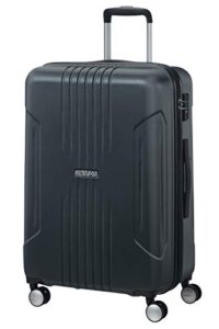 american tourister unisex_adult suitcase, black (dark slate), m (67 cm-82 l)