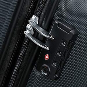 American tourister Suitcase, Black (Dark Slate), L (78 cm-120 L)