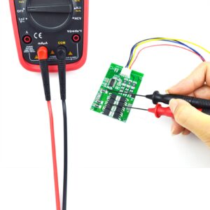 ZIBOO ZB-T14 Piercing Needle Non-destructive Test Probe,with 4mm Banana Plug Use for Digital Multimeter, Voltmeter, Clamp Meter Test Extensions