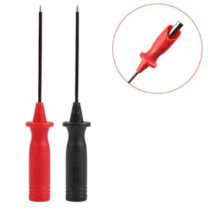 ZIBOO ZB-T14 Piercing Needle Non-destructive Test Probe,with 4mm Banana Plug Use for Digital Multimeter, Voltmeter, Clamp Meter Test Extensions