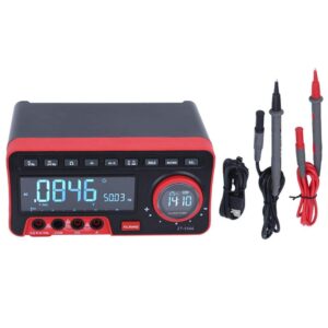 benchtop digital multimeter zt5566 multifunctional electrical tester 19999 count multimeter auto range voltage meter with music