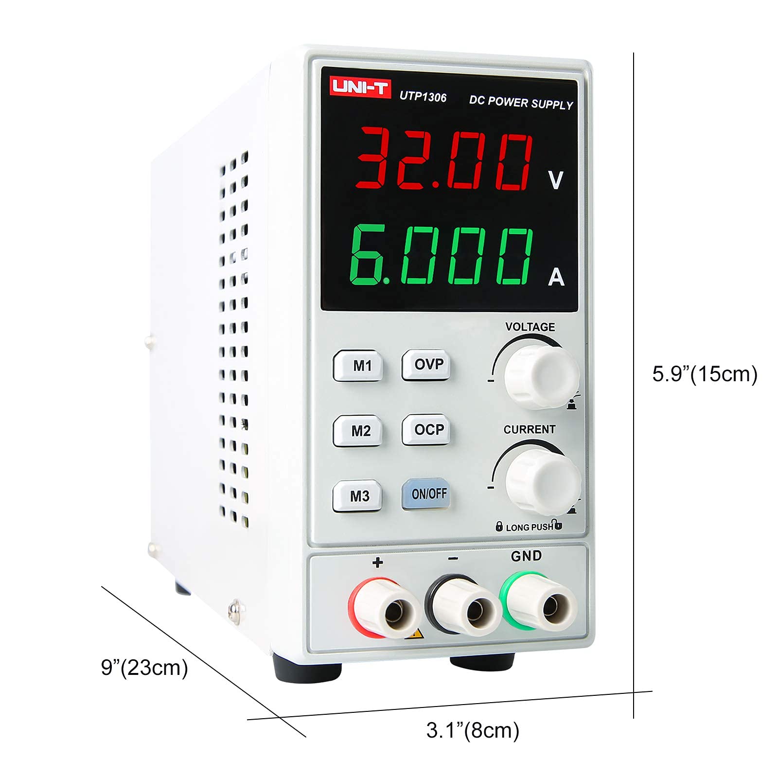 UNI-T DC Power Supply UTP1306, TRMS Digital Multimeter UT139C