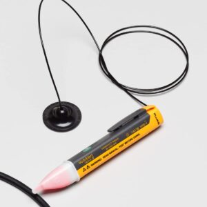 Fluke 1AC II VoltAlert Non-Contact Voltage Tester, Pocket-Sized, 90-1000V AC, Audible Beeper, 2 Year Warranty, CAT IV Rating