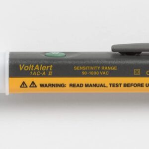 Fluke 1AC II VoltAlert Non-Contact Voltage Tester, Pocket-Sized, 90-1000V AC, Audible Beeper, 2 Year Warranty, CAT IV Rating