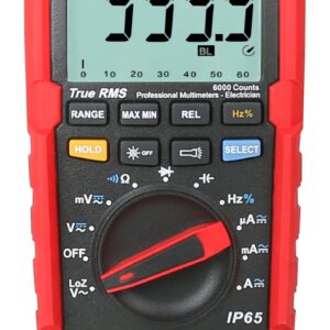 UNI-T UT195 Series UT195E/UT195M/UT195DS Handheld Industrial Digital multimeters IP65 and 2m Drop Proof