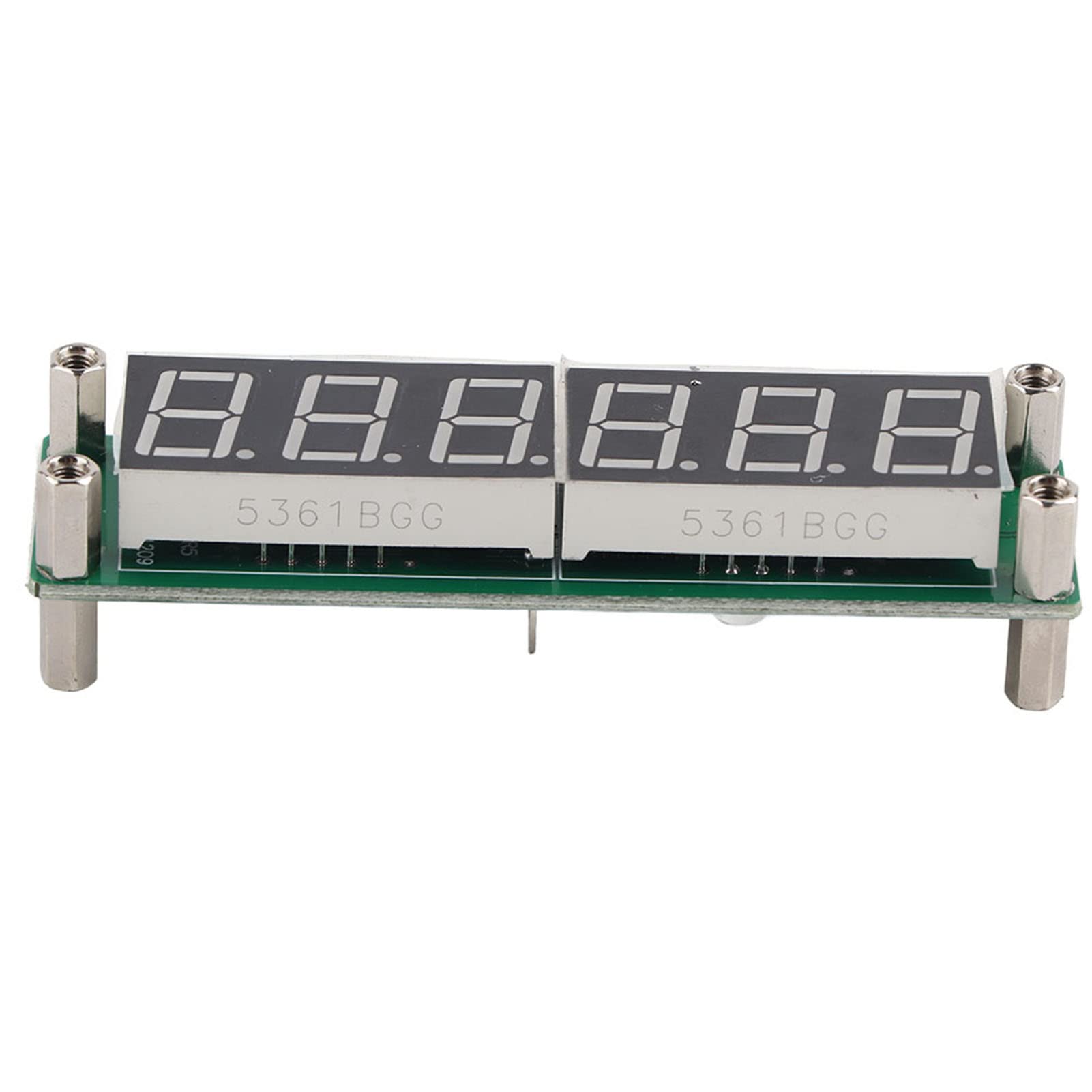 Walfront Frequency Counter PLJ-6LED-H LED Display Digital Frequency Counter Meter Tester Module 1MHz- 1000MHz Measuring Range High Resistance(Green Font)