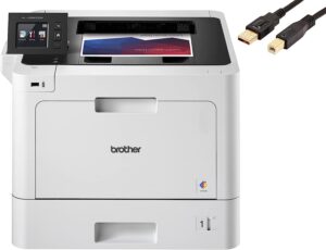 brother hl-l8360cdw business color laser printer, 33ppm, ethernet, 2.7” color touch lcd, auto 2-sided printing, nfc connectivity, pcm