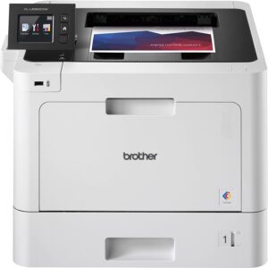 brother hl-l8360cdw wireless single-function color laser printer - print only - usb, ethernet, wifi, nfc connectivity, 2.7" touchscreen lcd, 31 ppm, 600 x 2400 dpi, 1gb memory, auto duplex printing