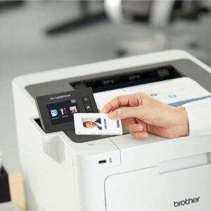 Brother HL-L8360CDW Wireless Single-Function Color Laser Printer - Print Only - USB, Ethernet, WiFi, NFC Connectivity, 2.7" Touchscreen LCD, 31 ppm, 600 x 2400 dpi, 1GB Memory, Auto Duplex Printing