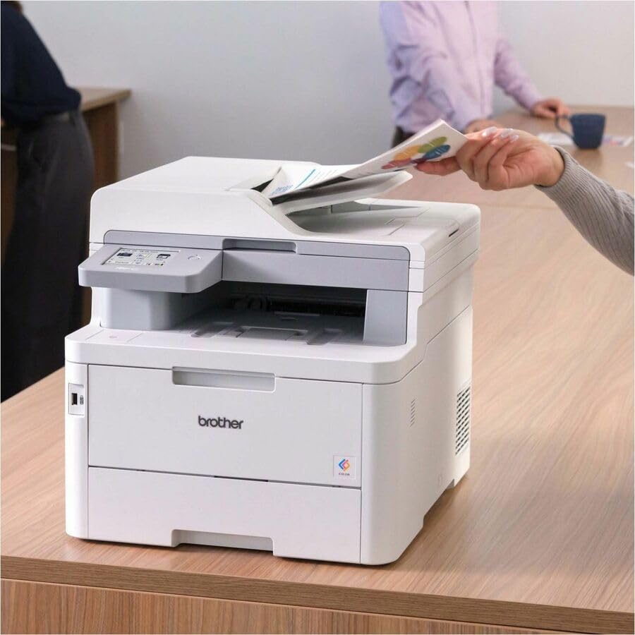 Brother Workhorse MFC-L8395CDW Digital Color All-in-One Printer with Wireless Networking and Duplex Print, Scan, and Copy