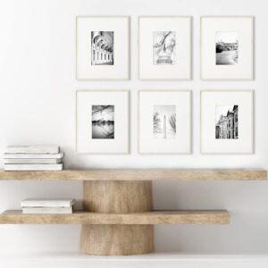 Washington DC Art - Set of 6 Photography Prints - 8X10 inches - Unframed - Black and White Photography featuring the Jefferson Memorial, Washington Monument, Georgetown, the Capitol and Architecture