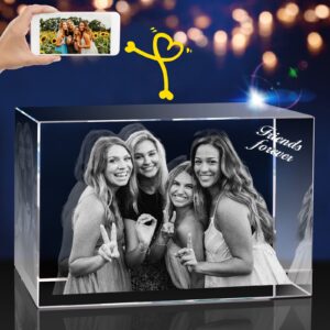 pd 3dpixdance 3d crystal photo, personalized gifts with your own photo for fathers day. customized gift for birthday, wedding, anniversary, memorial, mother’s day