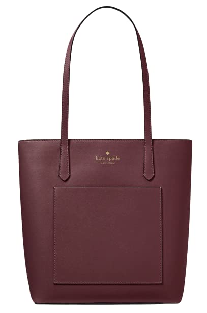 Kate Spade New York Daily Leather Tote (Deep Berry)