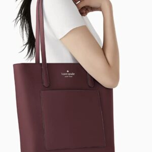 Kate Spade New York Daily Leather Tote (Deep Berry)