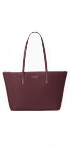 kate spade kitt nylon large tote (deep berry)