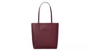 kate spade new york large daily tote shoulder bag (deep berry)