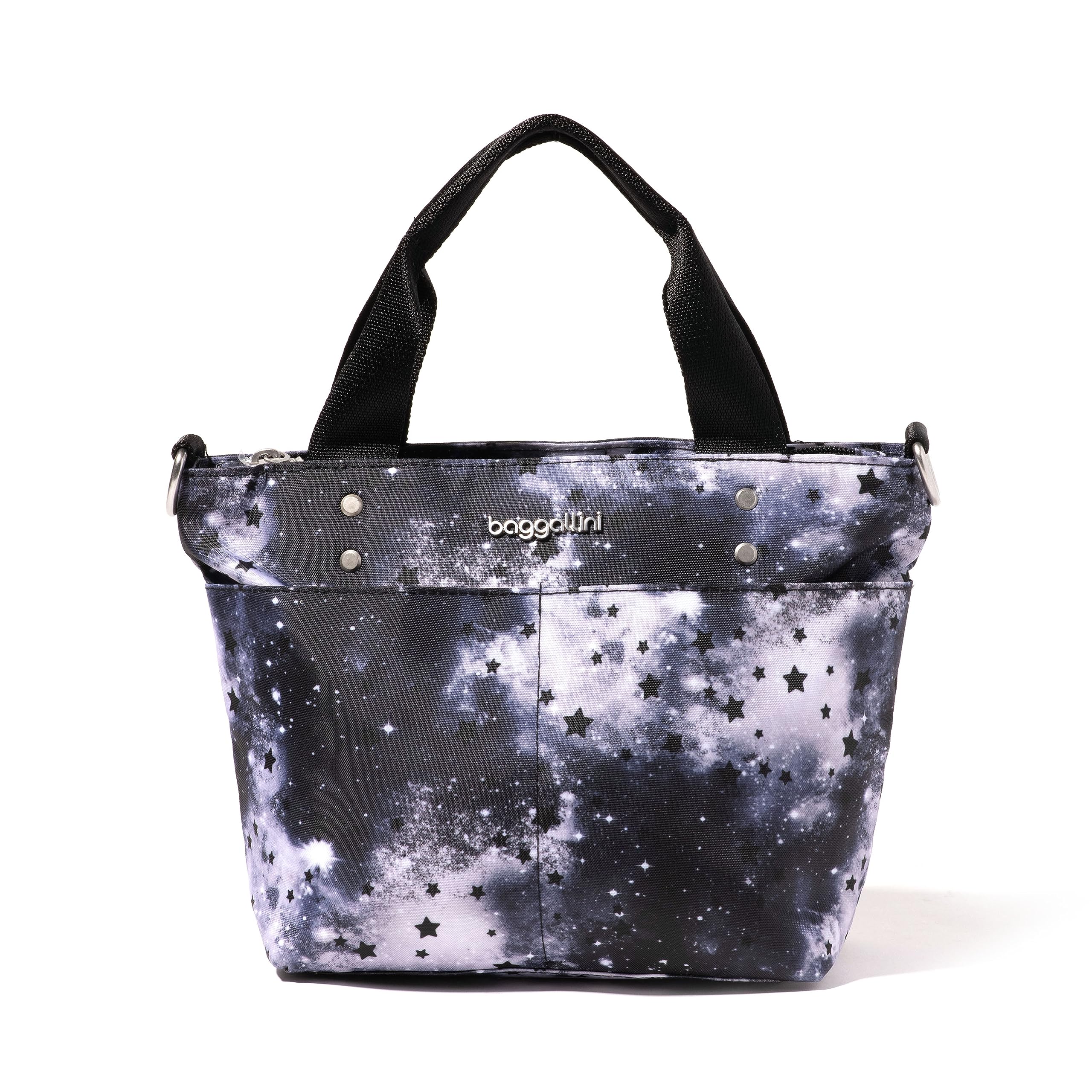 Baggallini Women's Mini Carryall Tote, Night Sky, One Size