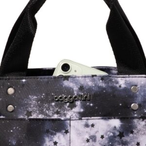 Baggallini Women's Mini Carryall Tote, Night Sky, One Size