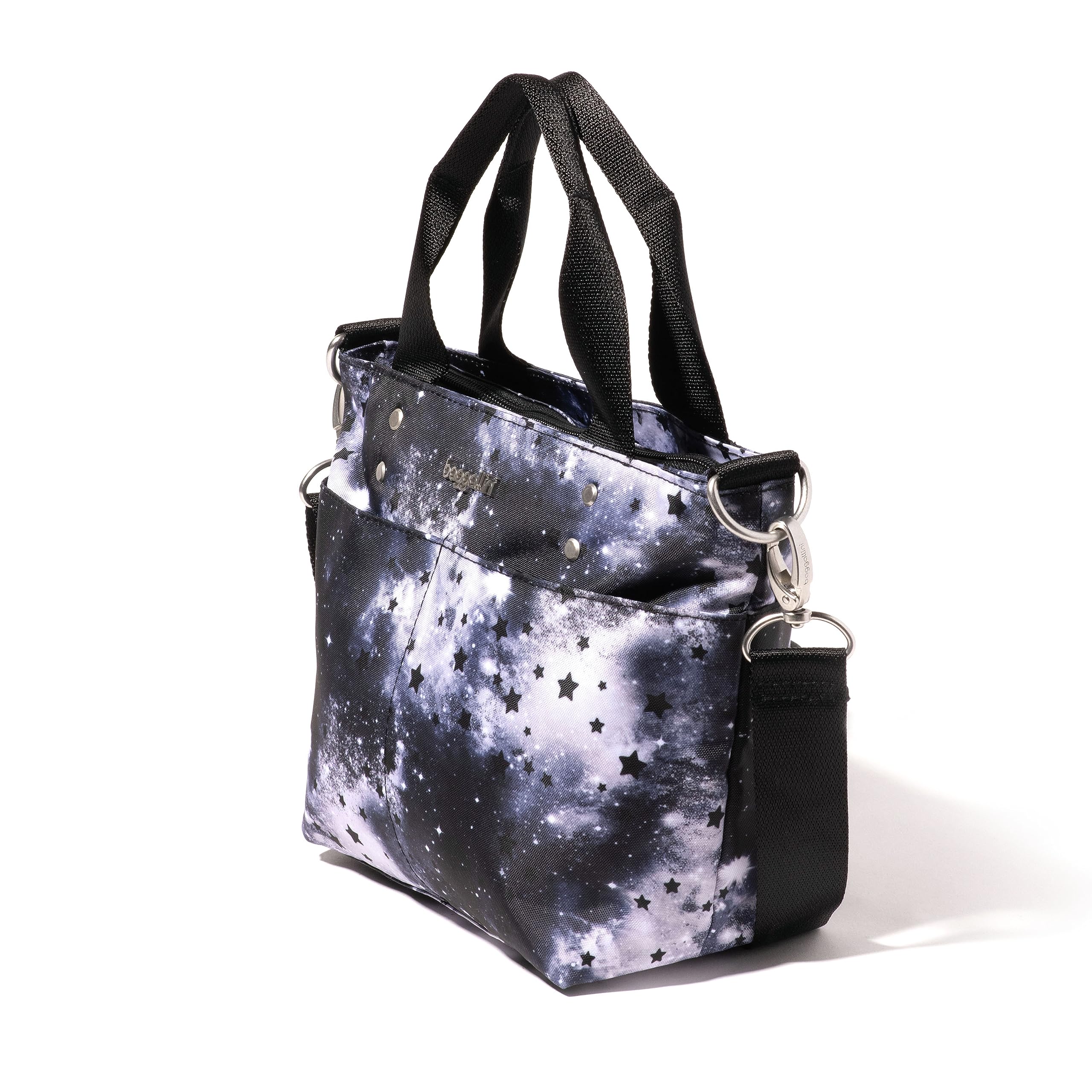 Baggallini Women's Mini Carryall Tote, Night Sky, One Size