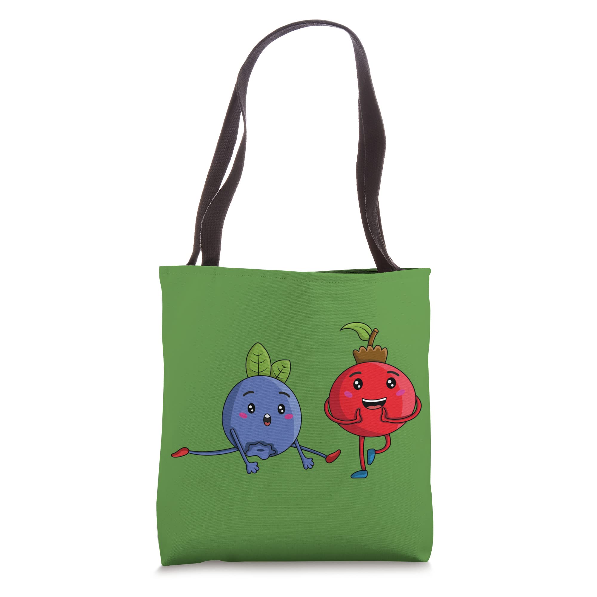 Veggie power, dancing berries, funny berries, berries Tote Bag