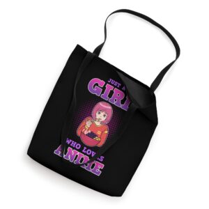 Just A Girl Who Loves Anime And Acai Berries Superfood Berry Tote Bag