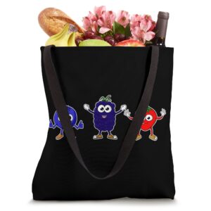 Blueberry, blackberry and strawberry - Berries Tote Bag