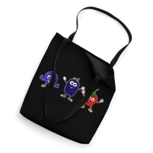 Blueberry, blackberry and strawberry - Berries Tote Bag