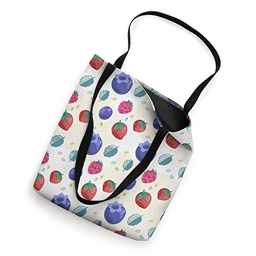 Cool Berry Pattern Tote Bag