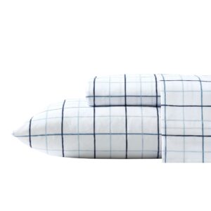 Nautica - Full Sheet Set, Deep Pocket Fitted Sheet and Pillowcase Set, Casual Home Decor (Clarkson Blue, Full)