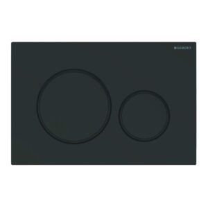 geberit 115.882.16.1 toilets and bidets, nero opaco/black