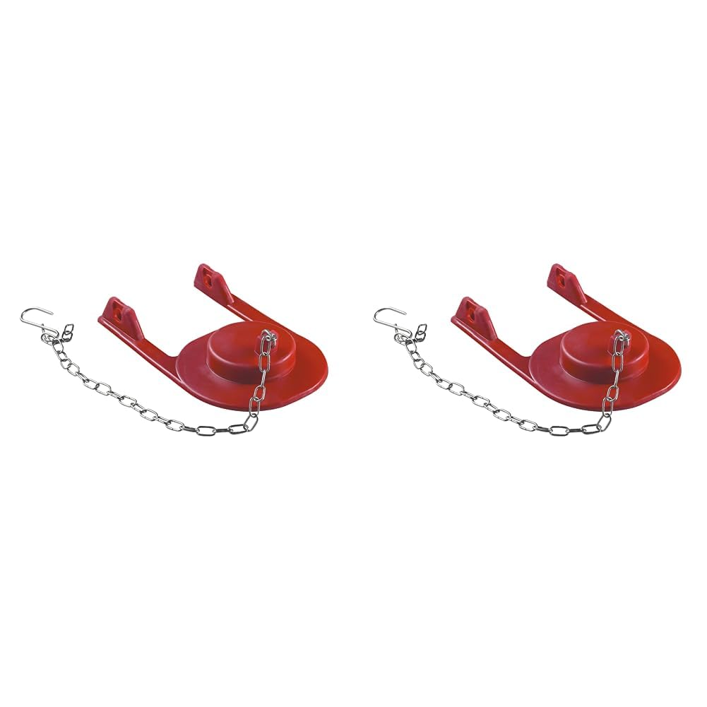 Kohler GP83064 Toilet Flapper, 2 In, Red (Pack of 2)