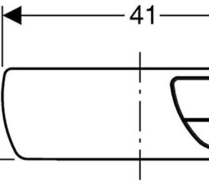 Geberit lid to 240,425,11.1 for Wall Mounted Cistern, 240425111