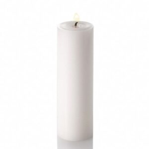 richland® 2" x 6" white pillar candles set 20