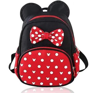 voikukka cute kids backpack for girls toddler backpacks little girl kindergarten school backpack kid preschool backpack small childrens bookbag mini mouse gift travel backpack