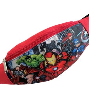 Avengers Little Boy Fanny Pack - Kids Phone Pouch Waist Bag