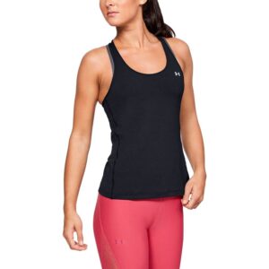 under armour women's heatgear® armour racer tank md black